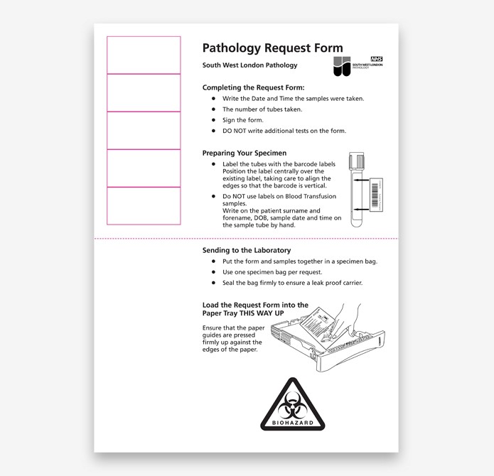 ICE Request Labels - Hague Australia